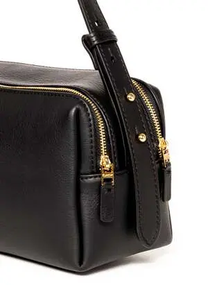 ELLEME Trousse Pebbled Leather Bag - Black