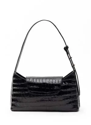 ELLEME Envelope Croco Embossed Leather