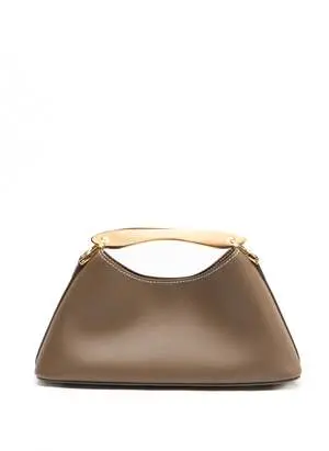 ELLEME Mini Boomerang Leather Top Handle Bag - Rock