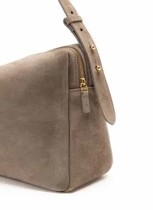 ELLEME Trousse Large Suede - Taupe