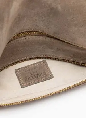 ELLEME Mini Trousse Suede - Taupe