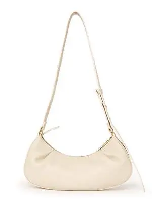 ELLEME Dimple Moon Pebbled Leather Bag