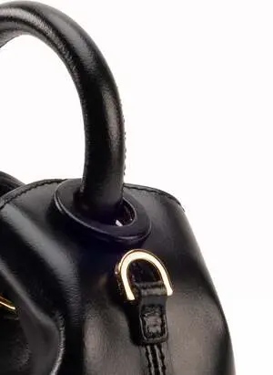 ELLEME Madeleine Handbag Patent Leather - Black
