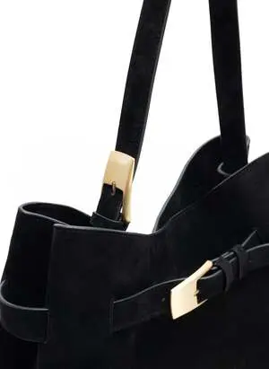ELLEME Belt Bag Suede - Black