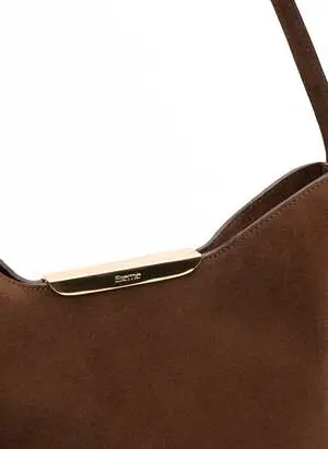 ELLEME Gemini Suede Tote - Brownie