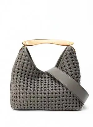 ELLEME Boomerang Woven Leather