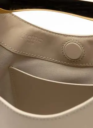 ELLEME Small Boomerang Leather - Sesame