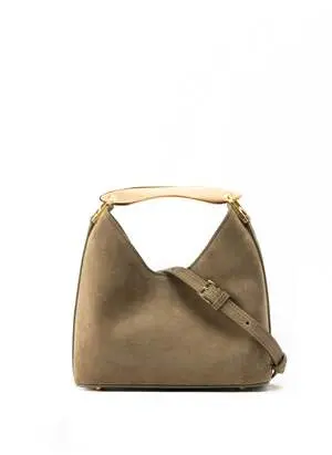 ELLEME Small Boomerang Suede - Truffle