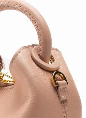 ELLEME Madeleine Pebbled Leather Bag - Dust Pink