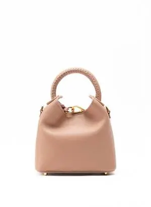 ELLEME Madeleine Pebbled Leather Bag - Dust Pink