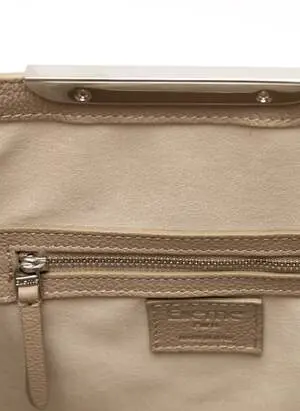 ELLEME Gemini Pebbled Leather Tote - Taupe
