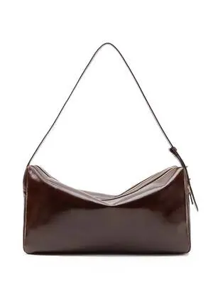 ELLEME Trousse Large Vintage Leather - Chestnut