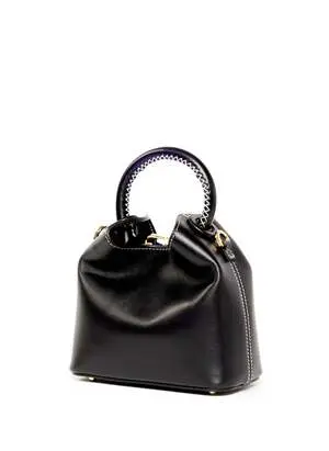 ELLEME Madeleine Leather Handbag - Black