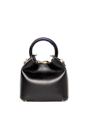 ELLEME Madeleine Leather Handbag - Black