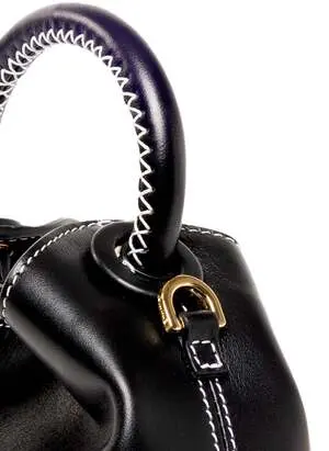 ELLEME Madeleine Leather Handbag - Black