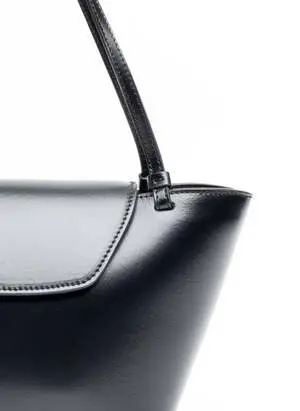 ELLEME Courrier Tote Patent Leather - Black