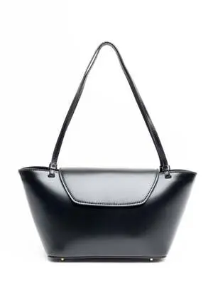 ELLEME Courrier Tote Patent Leather - Black