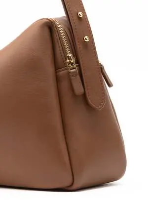 ELLEME Trousse Large Leather Pouch - Cognac