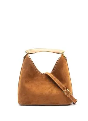ELLEME Small Boomerang Suede - Cognac