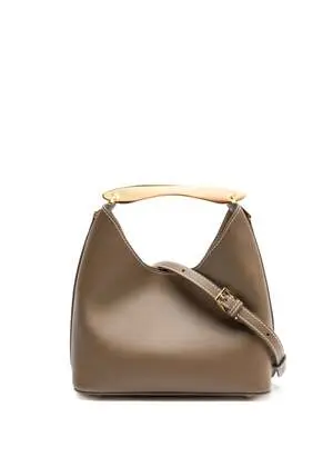 ELLEME Small Boomerang Leather Bag - Rock