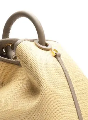 ELLEME Raisin Handbag Raffia And Leather