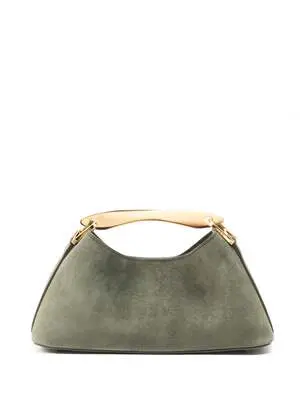 ELLEME Mini Boomerang Suede Bag - Khaki