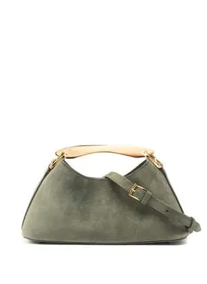 ELLEME Mini Boomerang Suede Bag - Khaki