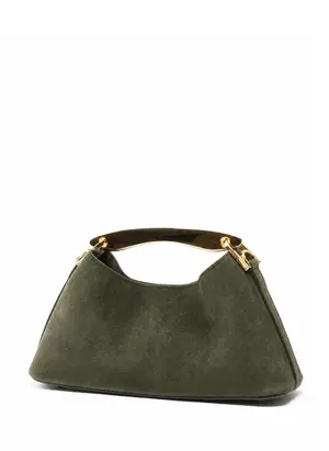 ELLEME Mini Boomerang Suede Bag - Khaki