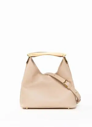 ELLEME Boomerang Small Caviar Leather - Nude