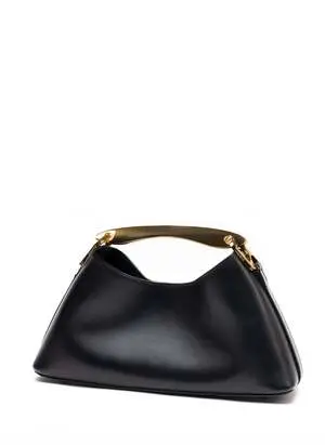 ELLEME Mini Boomerang Leather Bag - Black