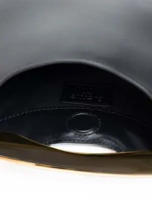ELLEME Mini Boomerang Leather Bag - Black