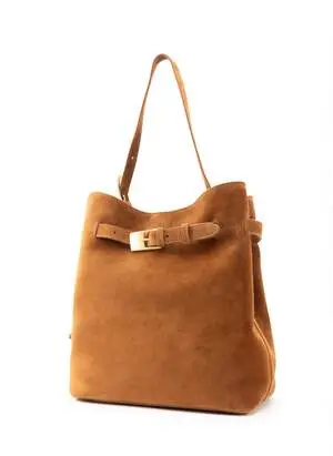 ELLEME Belt Bag Suede - Cognac