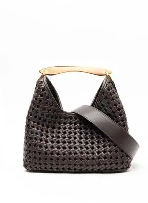 ELLEME Boomerang Woven Leather - Dark Brown