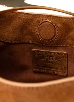 ELLEME Mini Boomerang Suede Bag