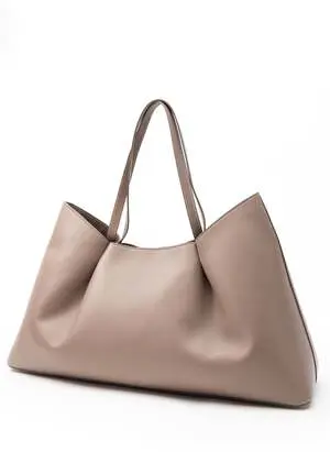 ELLEME Dimple Leather Tote - Acacia