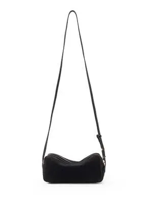 ELLEME Mini Trousse Suede Bag - Black