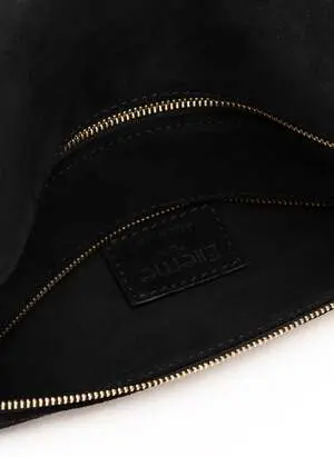 ELLEME Mini Trousse Suede Bag - Black