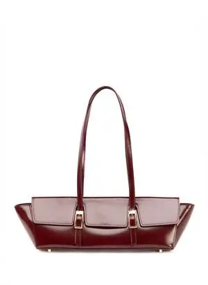 ELLEME Le Bateau Patent Leather Shoulder Bag Wine