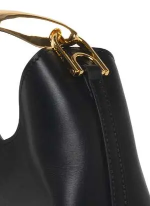 ELLEME Boomerang Small Leather Bag - Black
