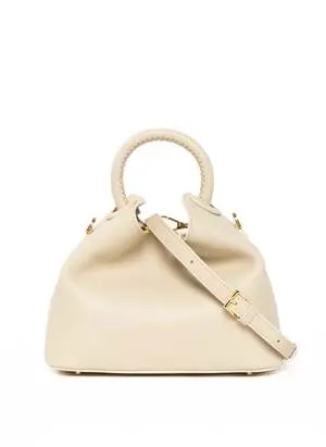 ELLEME Baozi Leather Top Handle Bag - Sesame
