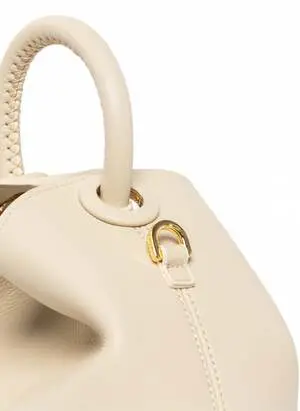 ELLEME Baozi Leather Top Handle Bag - Sesame