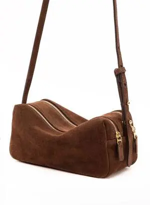 ELLEME Mini Trousse Suede - Brownie