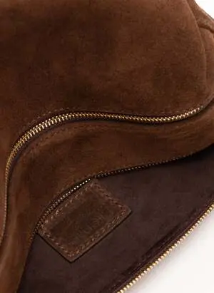 ELLEME Mini Trousse Suede - Brownie
