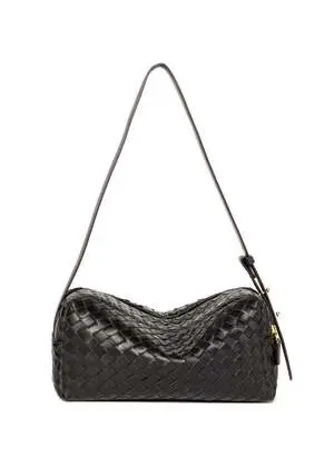 ELLEME Trousse Woven Leather Bag Black