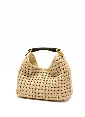 ELLEME Small Boomerang Woven Leather
