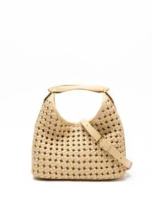 ELLEME Small Boomerang Woven Leather