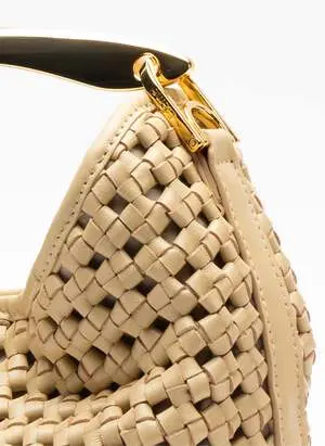 ELLEME Small Boomerang Woven Leather