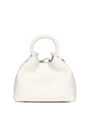 ELLEME Baozi Pebbled Leather Bag - White