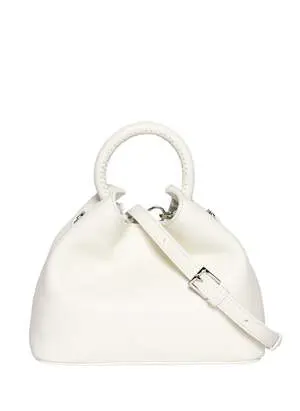 ELLEME Baozi Pebbled Leather Bag - White