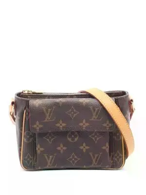 LOUIS VUITTON 2005 Monogram Leather Shoulder Bag